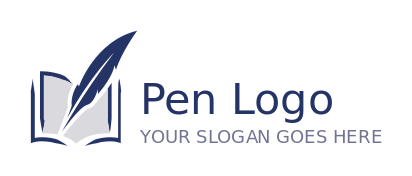 Creative Pen Logos | DIY Pen Logo Designs | LogoDesign.net