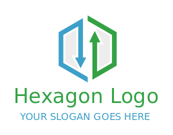 Awesome Hexagon Logos | Create a Hexagon Logo Online