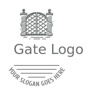 Get Gate Logos | Gate Logo Creator Online | LogoDesign.net