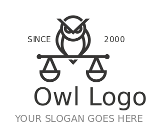 Majestic Owl Logo Designs | Online Owl Logo Ideas | LogoDesign.net