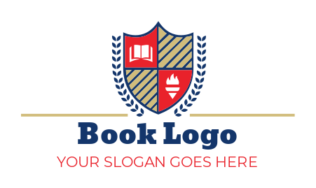 Free Book Logos | Book Logo Design Software | LogoDesign.net