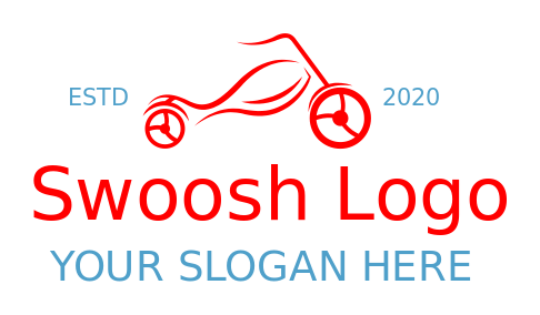 Creative Swoosh Logos | Swoosh Logo Ideas Online | LogoDesign