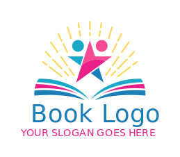 Unique Book Logos | Book Logo Design Templates | LogoDesign.net