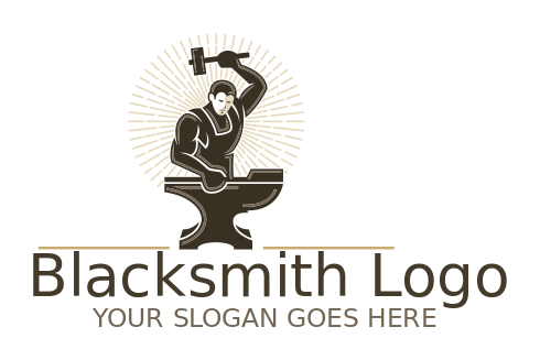 Premium Blacksmith Logos | Blacksmith Logo Maker | LgooDesign.net