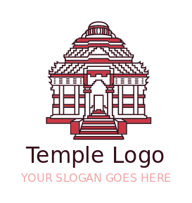 Free Temple Logo Creator | 100s Temple Logos | LogoDesign.net