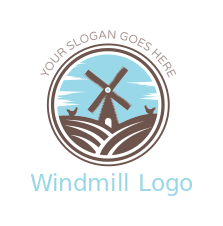 Best Windmill Logos | Create a Windmill Logo | LogoDesign.net
