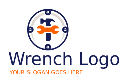DIY Wrench Logos | Wrench Logo Maker | LogoDesign.net