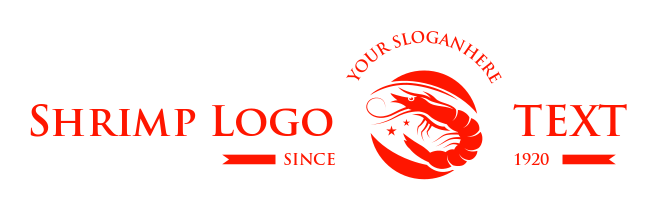 Download Shrimp Logo Vectors | Shrimp Logo Maker | LogoDesign.net