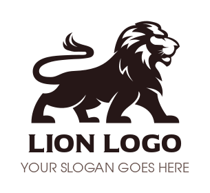 Magnificent Lion Logos | Lion Logo Designs Online | LogoDesign.net