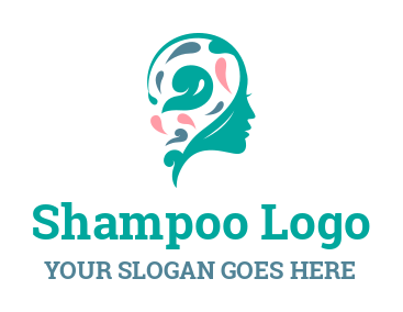 Shampoo Logos Womans Face