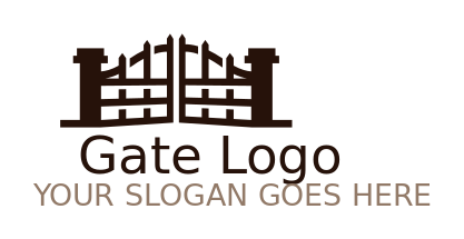 Get Gate Logos | Gate Logo Creator Online | LogoDesign.net