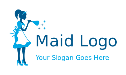 300+ Maid Logos | Free Housekeeper Logo Generator | LogoDesign.net
