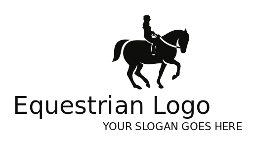 Free Equestrian Logo Maker | Equestrian Logos | LogoDesign.net