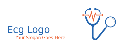 Best ECG Logos | Create a Logo Online | LogoDesign.net