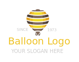 Get Balloon Logos | Hot Air Balloon Logo Samples | LogoDesign.net