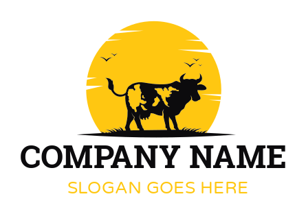 Original Cow Logos | Beef Logo Maker Online | LogoDesign.net