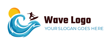Get Wave Logos | Best Waves Logo Templates | LogoDesign.net