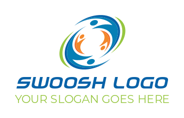 Creative Swoosh Logos | Swoosh Logo Ideas Online | LogoDesign