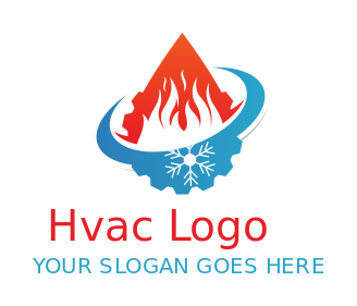 Free HVAC Logo Maker | HVAC Logo Designer | LogoDesign.net