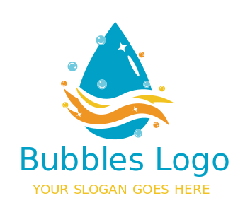 Get Bubbles Logos | Bubbles Logo Sample Ideas | LogoDesign.net