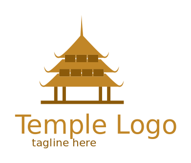 Free Temple Logo Creator | 100s Temple Logos | LogoDesign.net