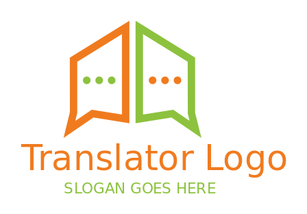 Free Translator Logo Maker | Best Translation Logos | LogoDesign