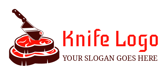 Knife Logo Design