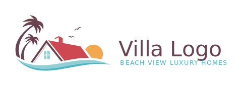 Free Villa Logos | Breathtaking Villa Logo Collection | LogoDesign.net