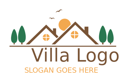 Create Villa Logos | Breathtaking Villa Logo Collection | LogoDesign.net