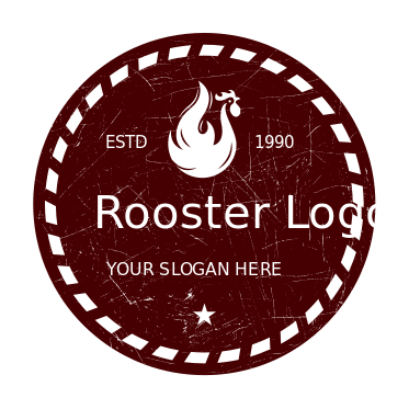 Inspiring Rooster Logos | Rooster Logo Design Online | LogoDesign.net