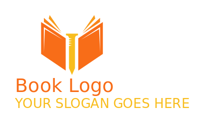 Unique Book Logos | Book Logo Design Templates | LogoDesign.net