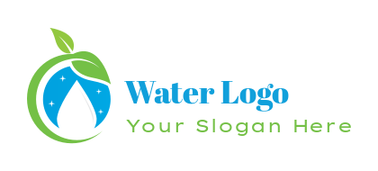 Refreshing Water Logos | Water Bottle Logo Designs | LogoDesign