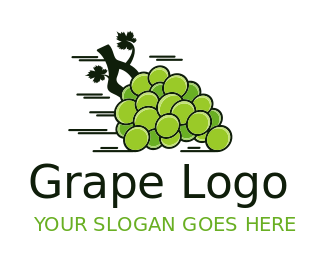 Collection of Grape Logos | Design Grape Logo Online | LogoDesign.net
