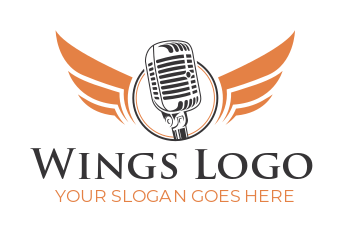 Fancy Wings Logos | Wings Logo Vectors | LogoDesign.net