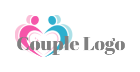 Free Couple Logos | Lovers Logo Maker | LogoDesign.net
