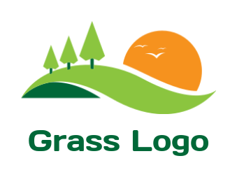 Beautiful Grass Logos | Design Your Own Grass Logo | LogoDesign.net