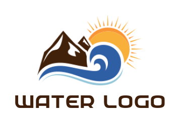 Refreshing Water Logos | Water Bottle Logo Designs | LogoDesign