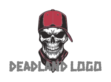 monster skull mascot wearing hat | Logo Template by LogoDesign.net