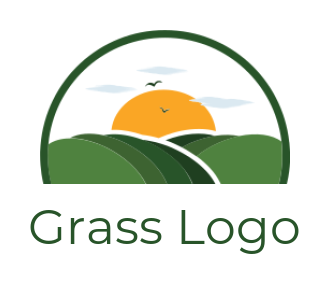 Beautiful Grass Logos | Design Your Own Grass Logo | LogoDesign.net