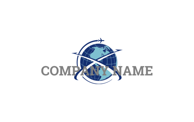 abstract arrow around globe | Logo Template by LogoDesign.net abstract arrow around globe | Logo Template by LogoDesign.net