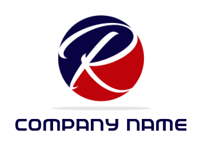 Red Circle Logo With R