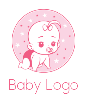 Cute Baby Logos | Baby Logo Design Samples | LogoDesign.net