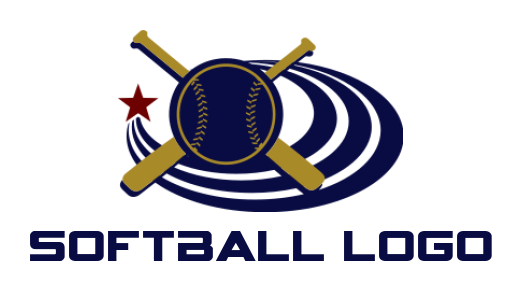 Softball Team Logos Design