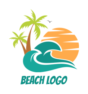 Best Beach Logos | Beach Resort Logo Designs | LogoDesign.net