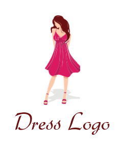 Chic Dress Logos | DIY Dress Logo Designs | LogoDesign.net