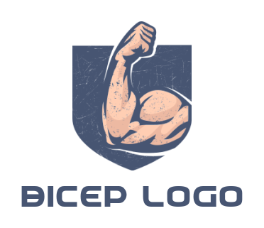Create Your Own Logo of Biceps | Muscle Logos | LogoDesign.net