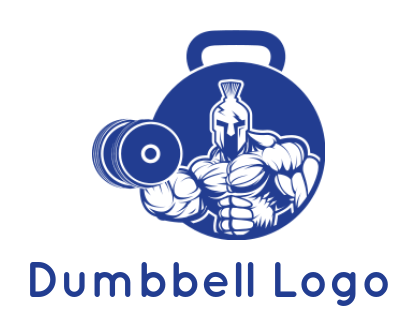 Best Dumbbell Logos | Barbell Logo Maker | LogoDesign.net
