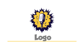 Free Microphone Logos | DIY Mic Logo Maker | LogoDesign.net