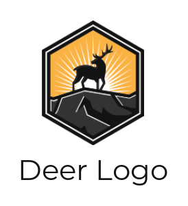 Excellent Deer Logo Ideas | Design a Deer Logo | LogoDesign.net