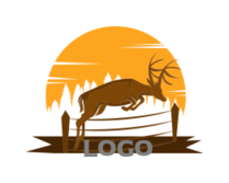 Buck Jumping Fence Logo Can Whitetails Jump High Fences? | An Official